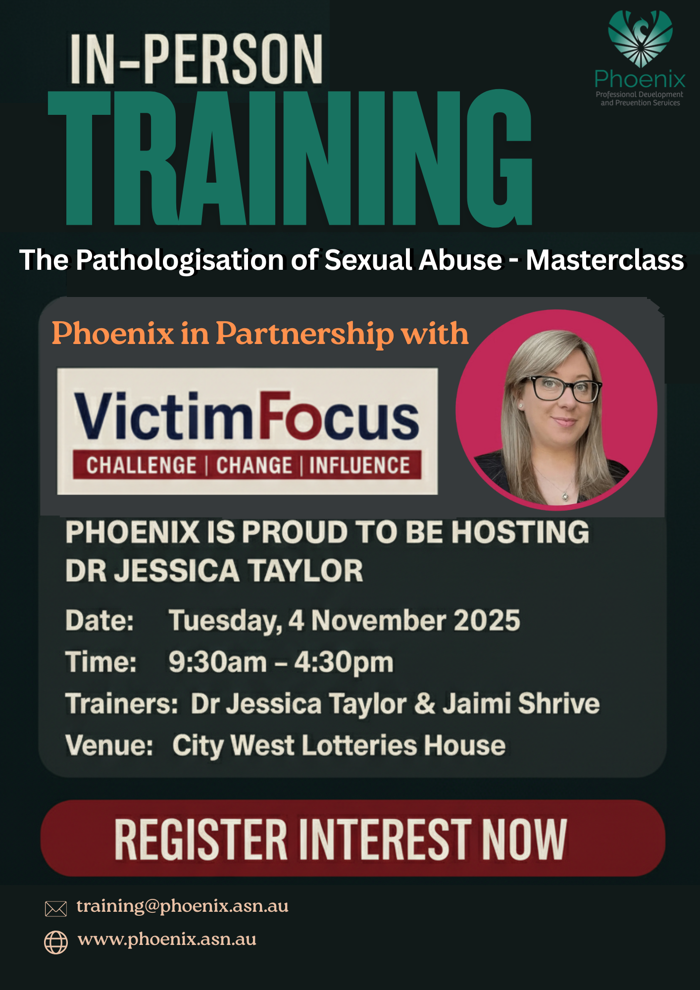 The Pathologisation of Sexual Abuse – Masterclass | Phoenix Training ...